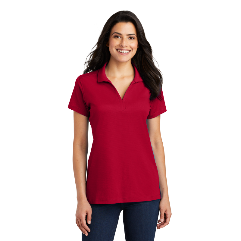 Six Flags Port Authority® Ladies Rapid Dry™ Mesh Polo Shirt – Six Flags ...
